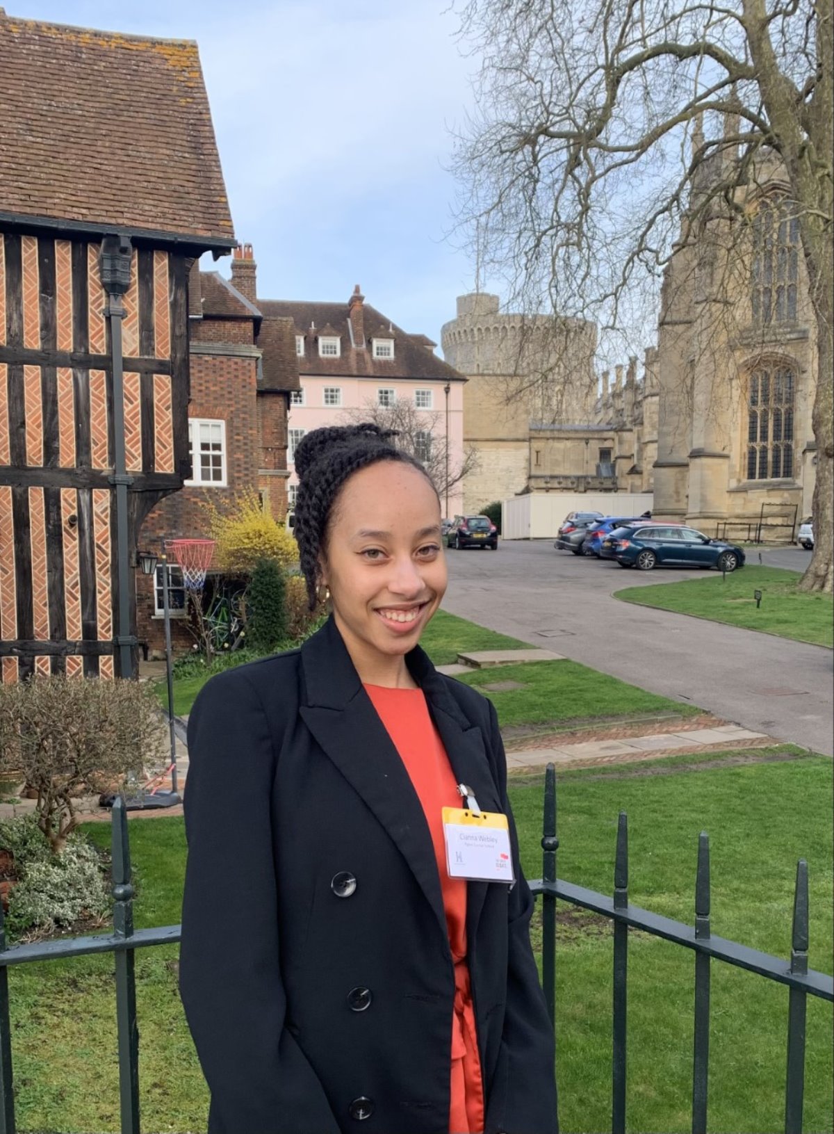 Sixth Form Student Inspires at Windsor Castle | News | Pipers Corner School